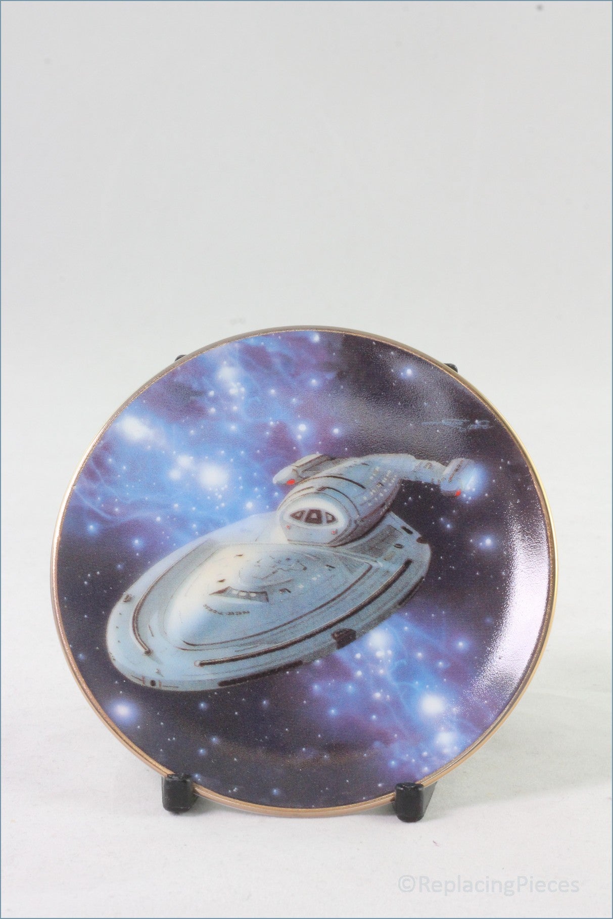 The Hamilton Collection - Star Trek 'Starships' Miniature Plates ...