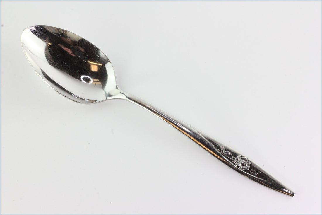 Oneida - Lasting Rose - Serving Spoon – ReplacingPieces