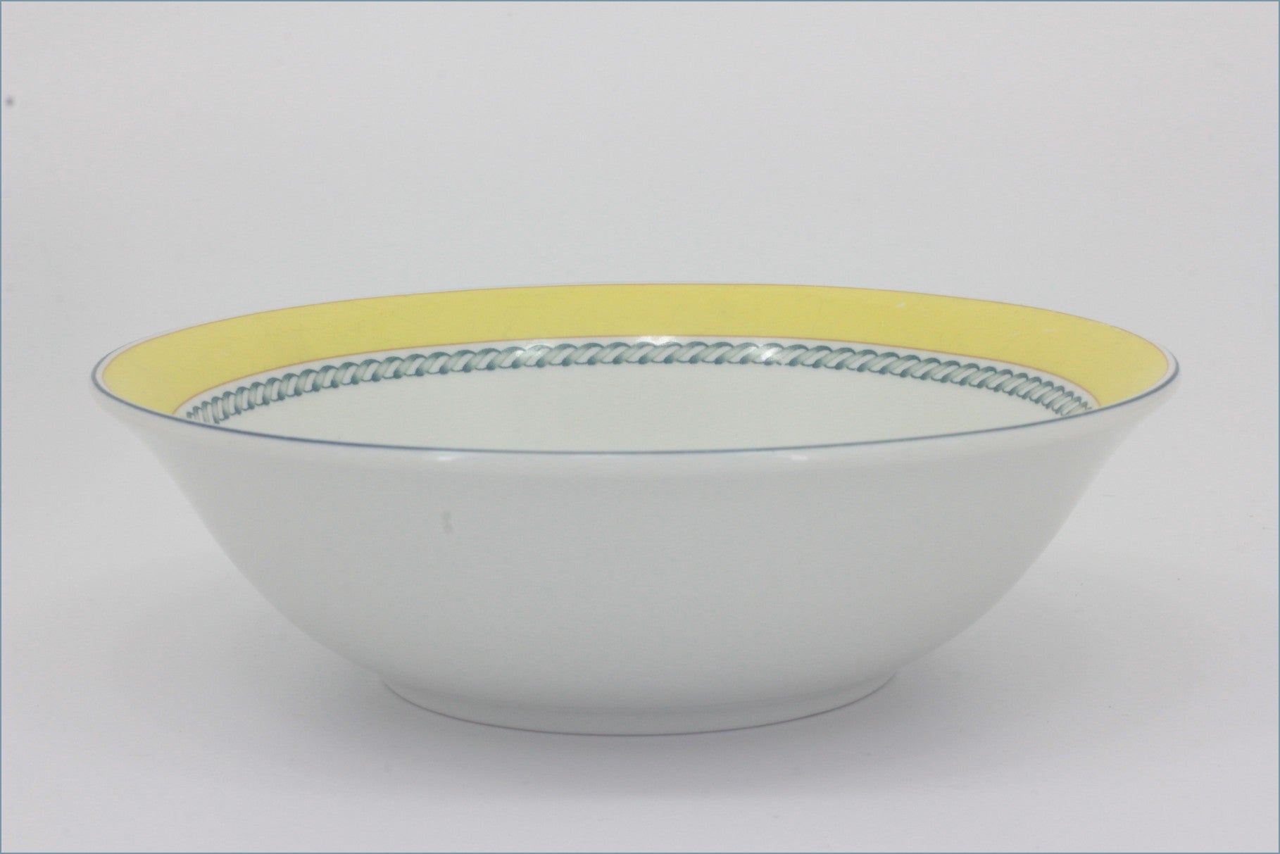 Royal Doulton - Blueberry (Yellow Rim) - Cereal Bowl – ReplacingPieces