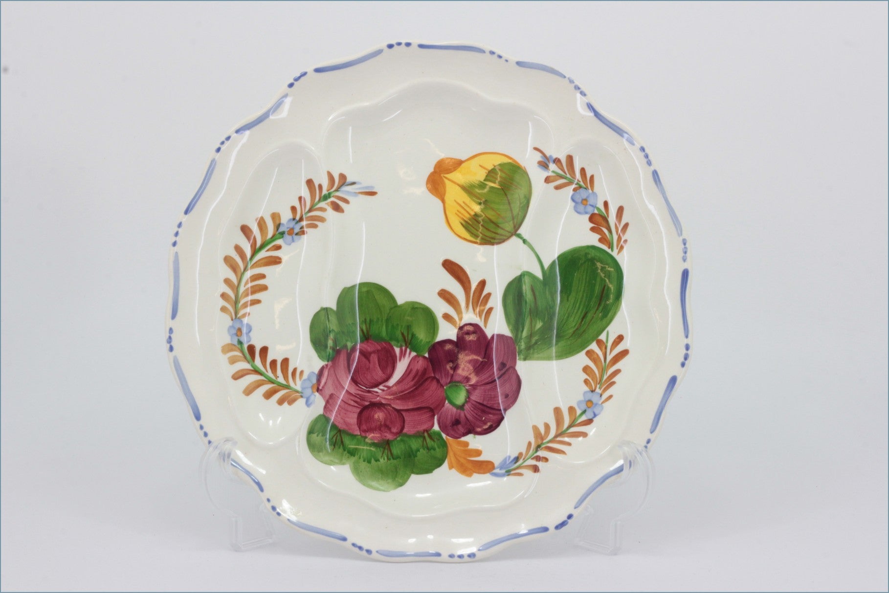 Simpsons - Belle Fiore - 3 Section Round Platter – ReplacingPieces