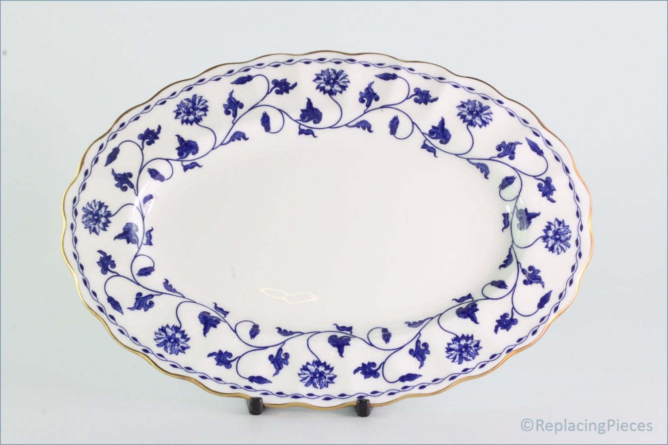 Spode - Blue Colonel - Gravy Boat Stand – ReplacingPieces
