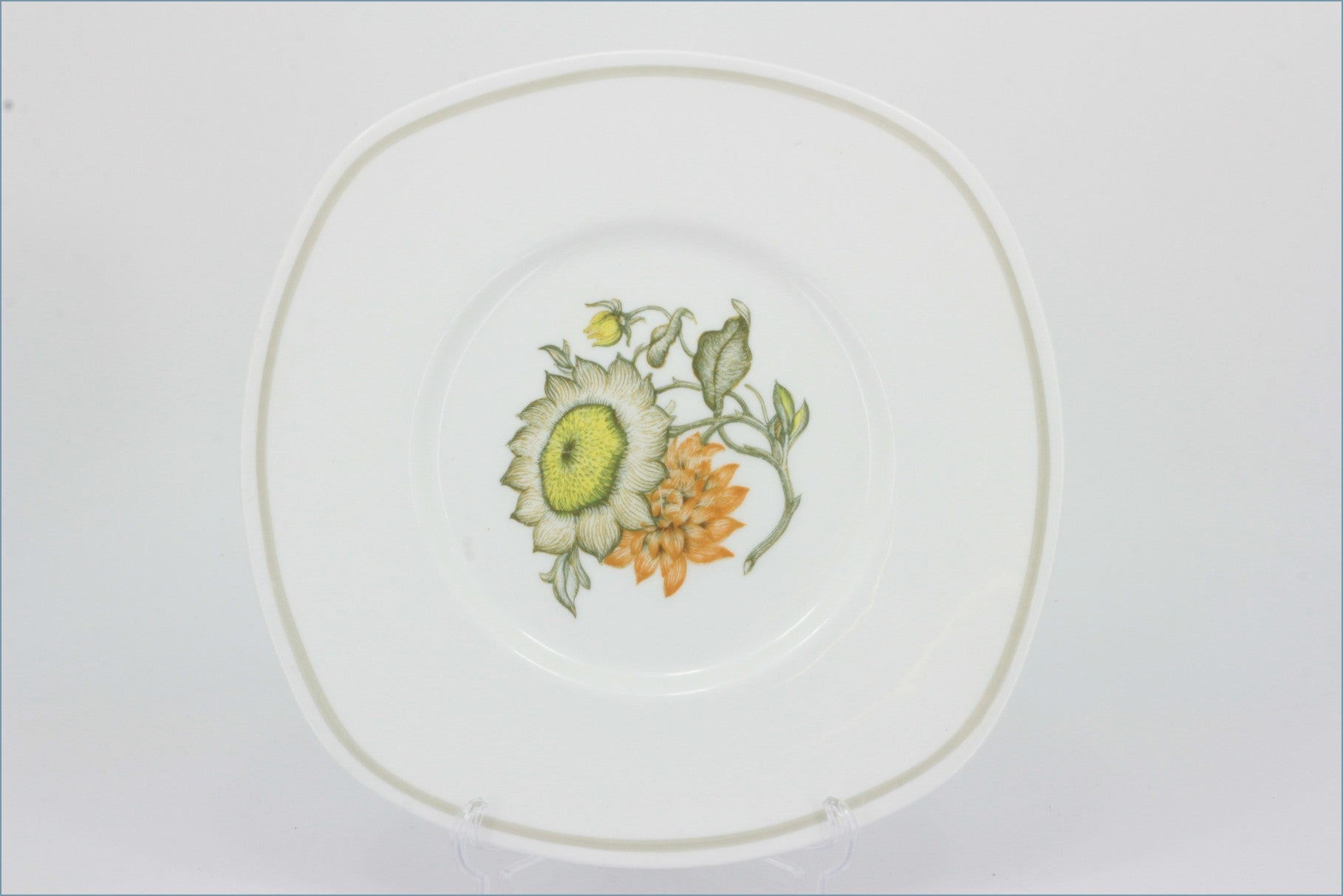 Wedgwood (Susie Cooper) - Sunflower - Bread & Butter Serving Plate ...