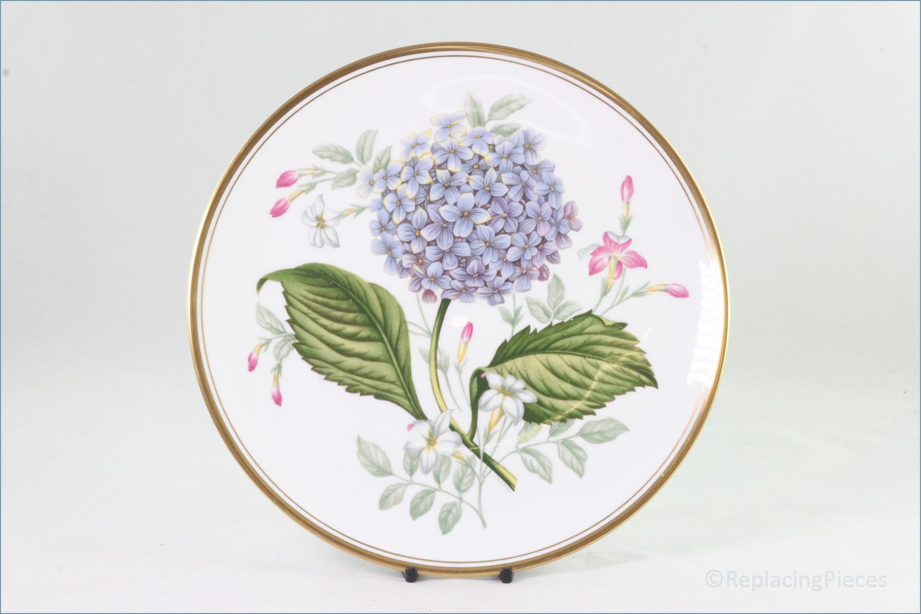 Spode - Garden Flowers - Hydrangea And Winter Jasmine – ReplacingPieces